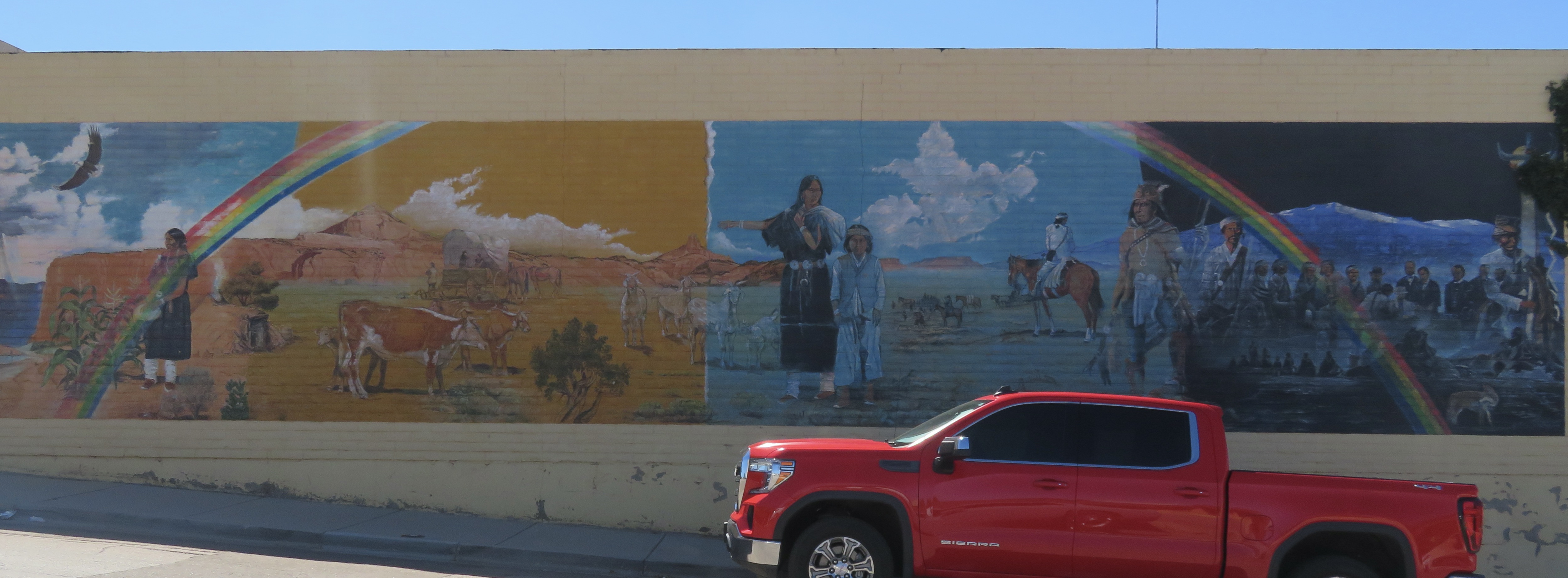 Lunch, Murals and Bins in Gallup | mybeautfulthings